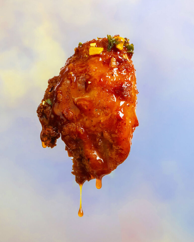 Honey Butter & Chili Crisp Fried 'Chicken' - Dorothy Porker - Foodblog
